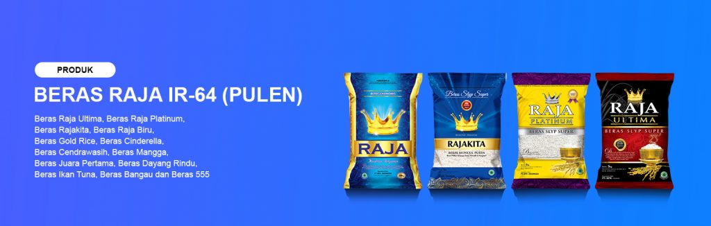 Beras Raja IR-64 (Pulen) - Beras & Bihun Raja